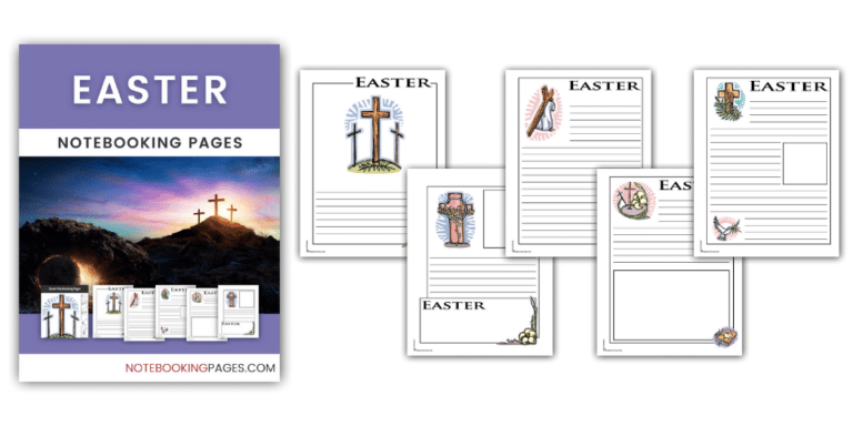 Easter Notebooking Pages (FREE) - NotebookingPages.com