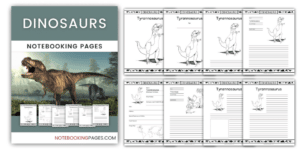 Dinosaurs Notebooking Pages - NotebookingPages.com