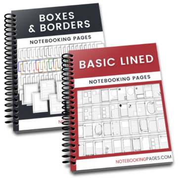 Shop for Notebooking Pages - NotebookingPages.com
