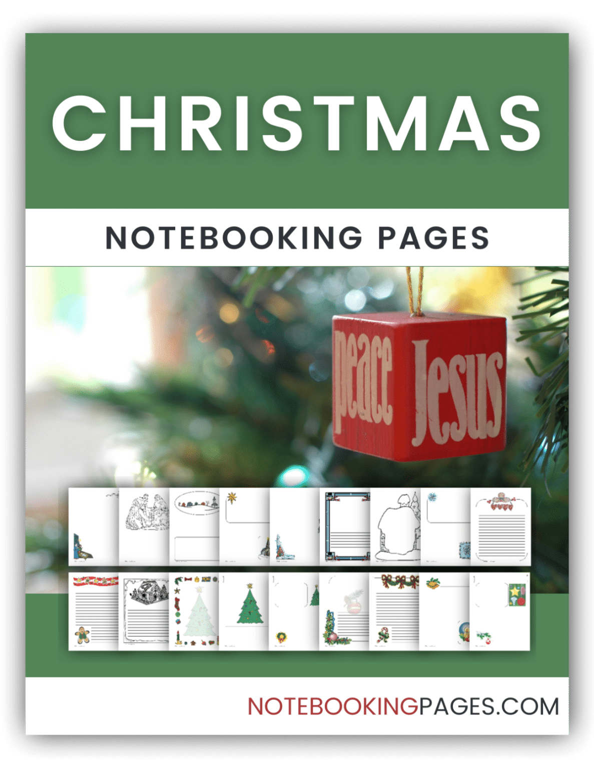 Christmas Notebooking Pages (FREE) - NotebookingPages.com