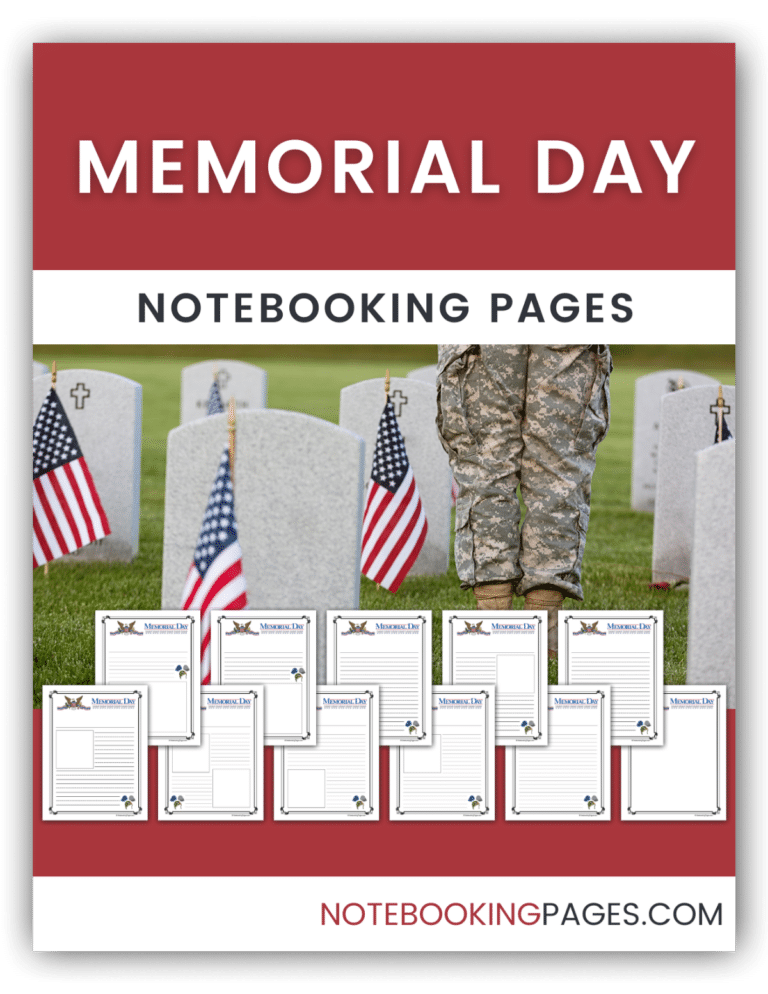 Memorial Day Notebooking Pages (FREE) - NotebookingPages.com